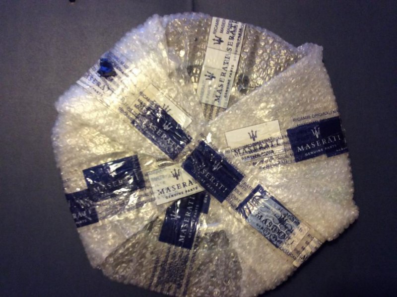 NEW OEM Granturismo S, QP 4.7L Front Brake Discs 235318 and Front Brake ...