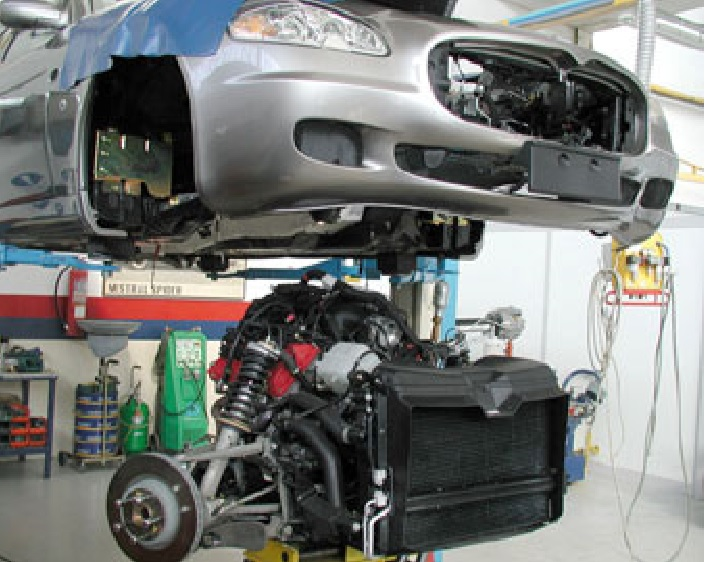 Removal of Front Engine Subframe | SportsMaserati.com