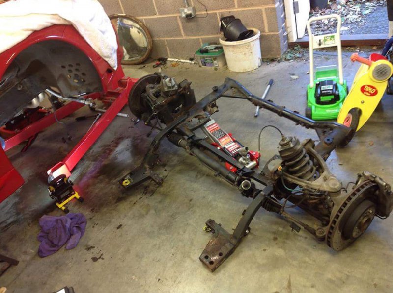 Removal of Front Engine Subframe | SportsMaserati.com